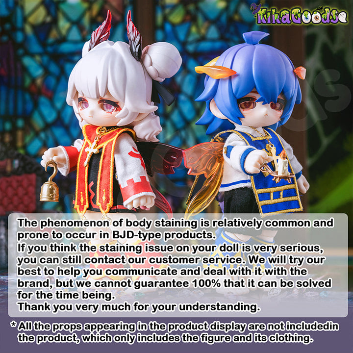 Kukaka Insect Cafe Series Prayer & Judge Limited BJD Action Figure ...