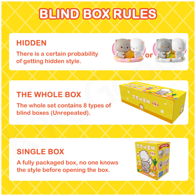 Mitao Cat Love Like Peach Season 4 Blind Box Kikagoods