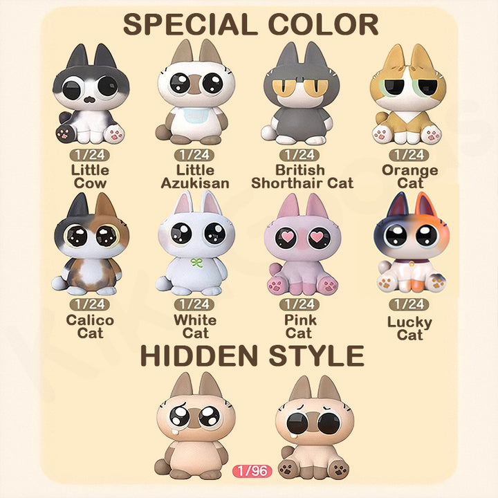 Nobeko Moe Azukisan Mini Bean Series Blind Box – KIKAGoods