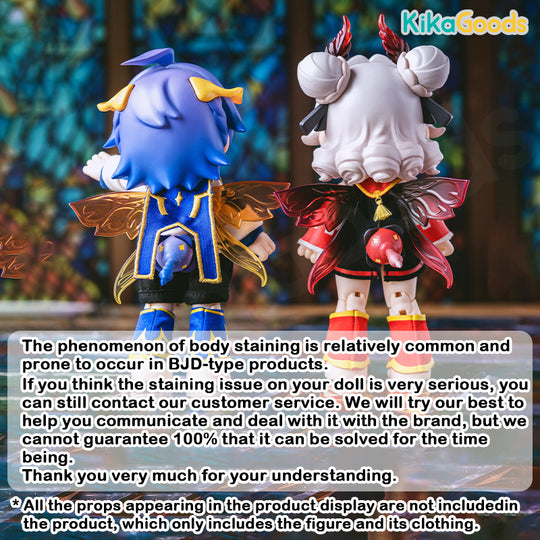 Kukaka Insect Cafe Series Prayer & Judge Limited BJD Action Figure ...