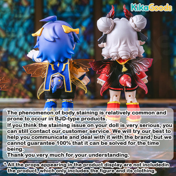 Kukaka Insect Cafe Series Prayer & Judge Limited BJD Action Figure ...