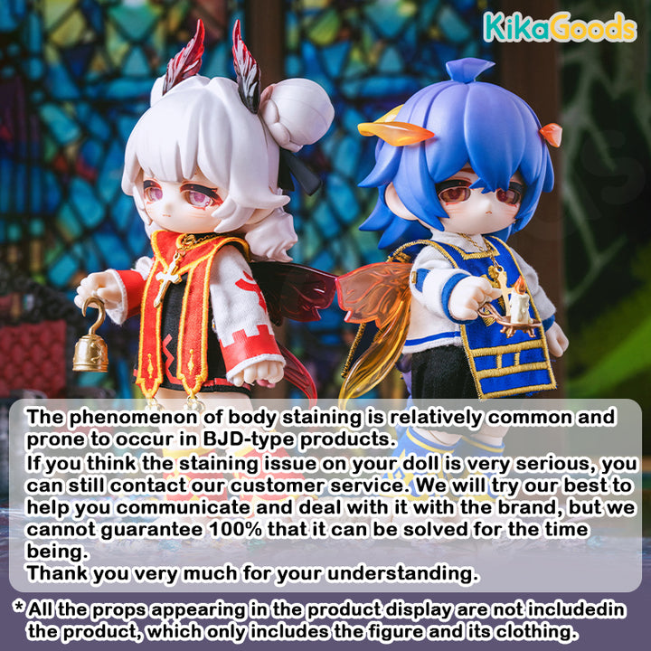 Kukaka Insect Cafe Series Prayer & Judge Limited BJD Action Figure ...