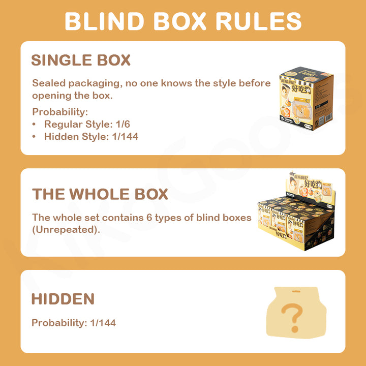 A Chai Goji Yummy Dogs Series Blind Box – KIKAGoods