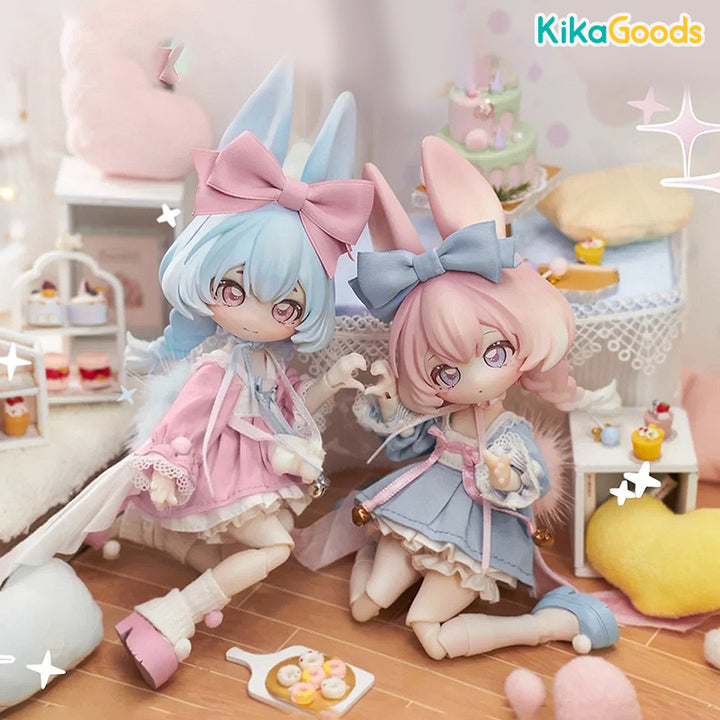 Moon Jumping Time Bunny Series 1/12 Action Figure BJD Blind Box – KIKAGoods
