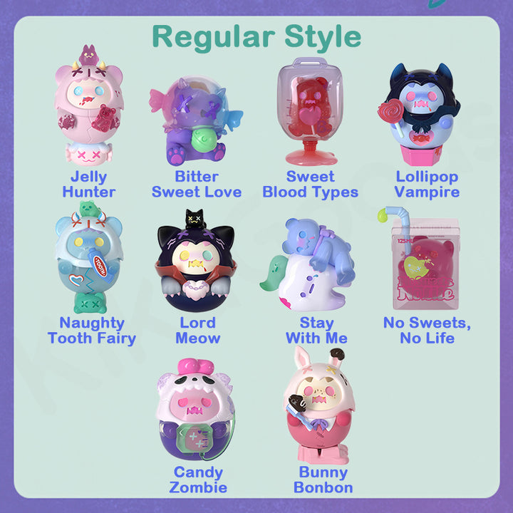 ShinWoo Ghost Bear Vampire Candy Shop Series Blind Box – KIKAGoods