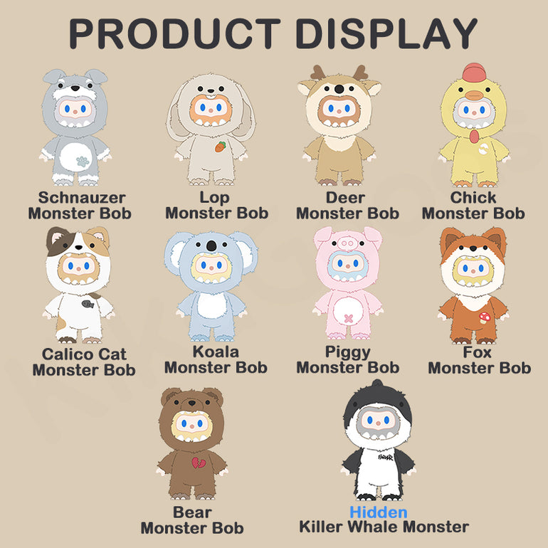 Farmer Bob Ani - Monster Series Plush Blind Box – KIKAGoods