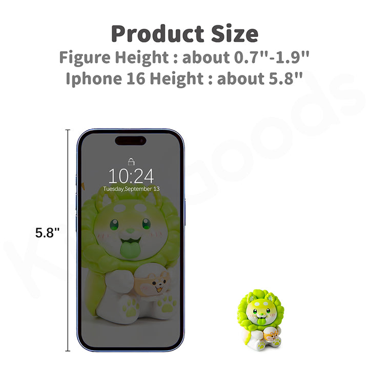 Vegetable Fairy Cabbage Dog Rookie Series Blind Box – KIKAGoods