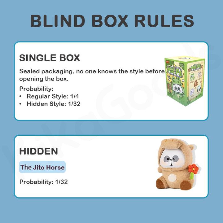 MR.PA Cute Beast Company 200% Series Plush Blind Box – KIKAGoods
