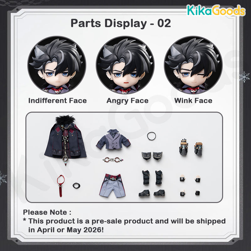 Genshin Impact Series Wriothesley Limited Action Figure【Shipped in Apr ...